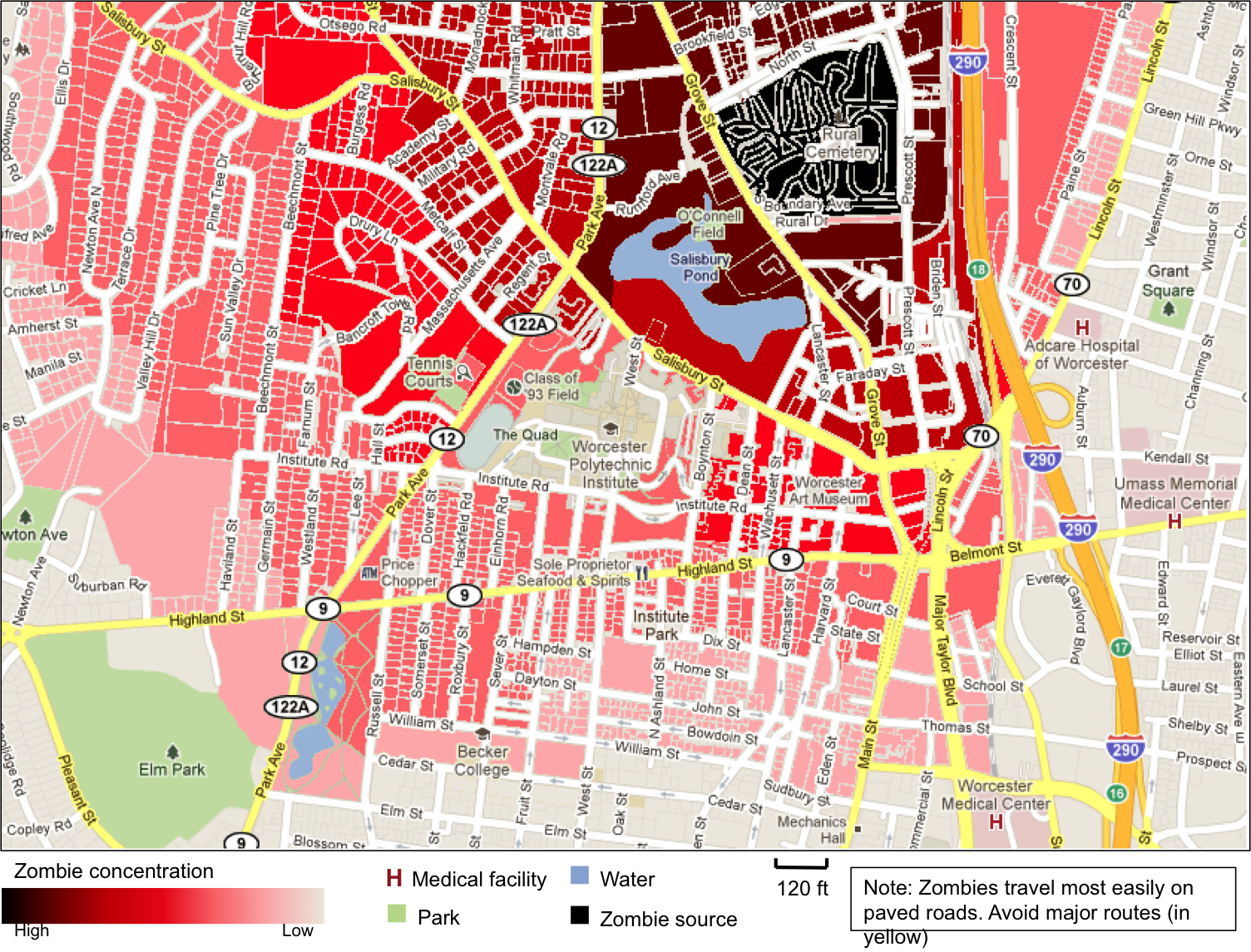 NeoGeoWeb: Mapas de Zombis