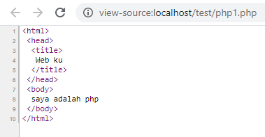 Pengenalan PHP Server Side Programming