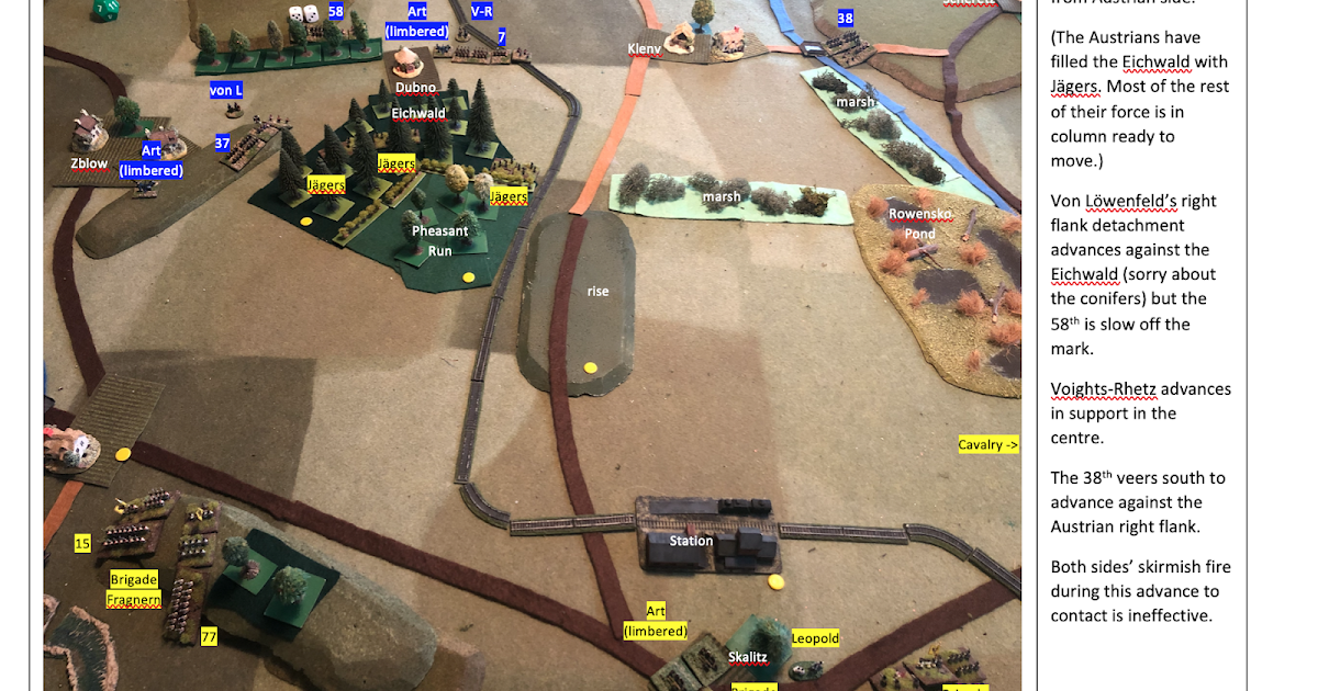 Colin the Wargamer: Skalitz - Turn 1