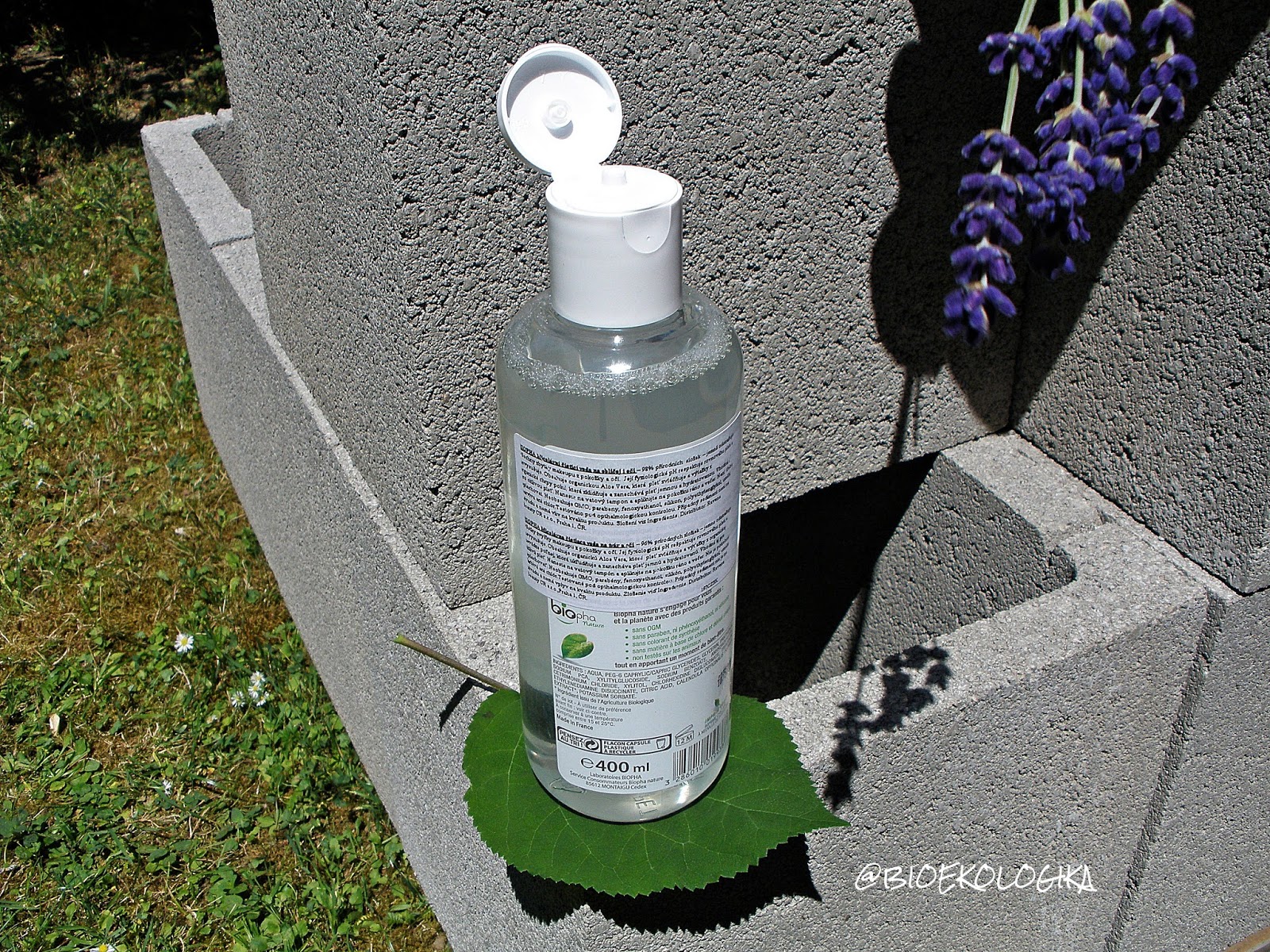 RECENZIA: micelárna voda BIOPHA | bioekologika