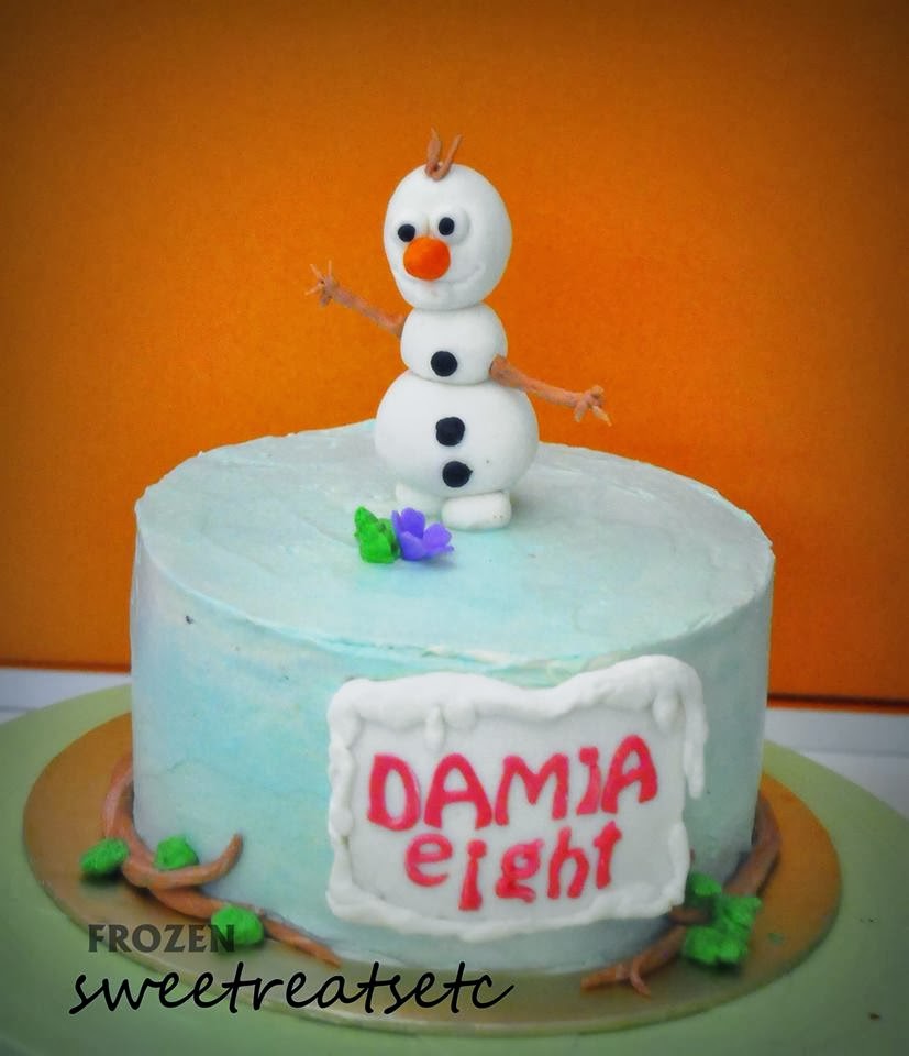 Sweetreats Etcetera: Disney Frozen Theme Cake
