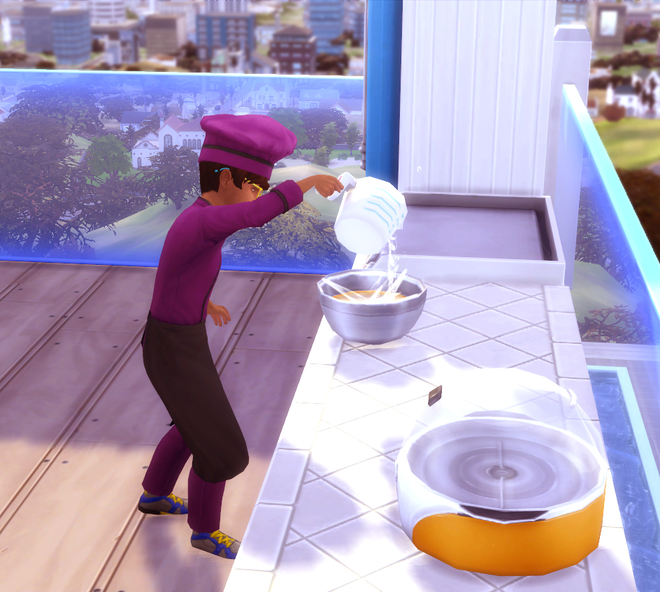 Child sim can cooking, baking, and grill mods ~ Cepzid Sims