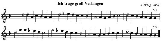 HYMNOGLYPT: Ich trage groß Verlangen