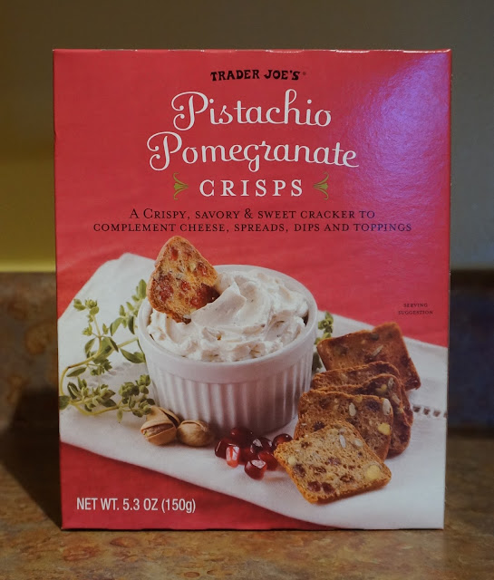 Exploring Trader Joe's: Trader Joe's Pistachio Pomegranate Crisps