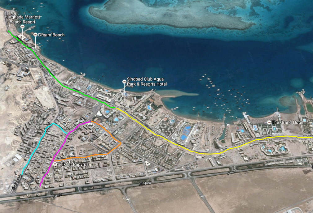 Chwile zaChwycone: Hurghada - deptak turystyczny