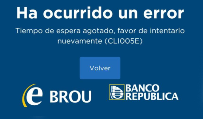 ¿Qué ocurrió con la app y la página del BROU en los últimos días?