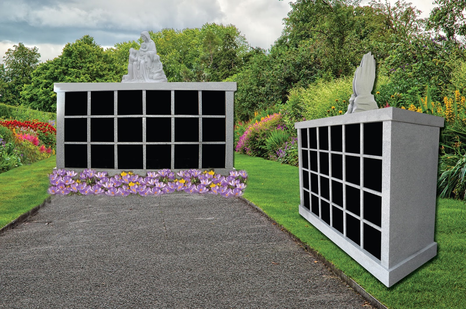 Granite for Monuments and Architectural Products: Cremation Gardens