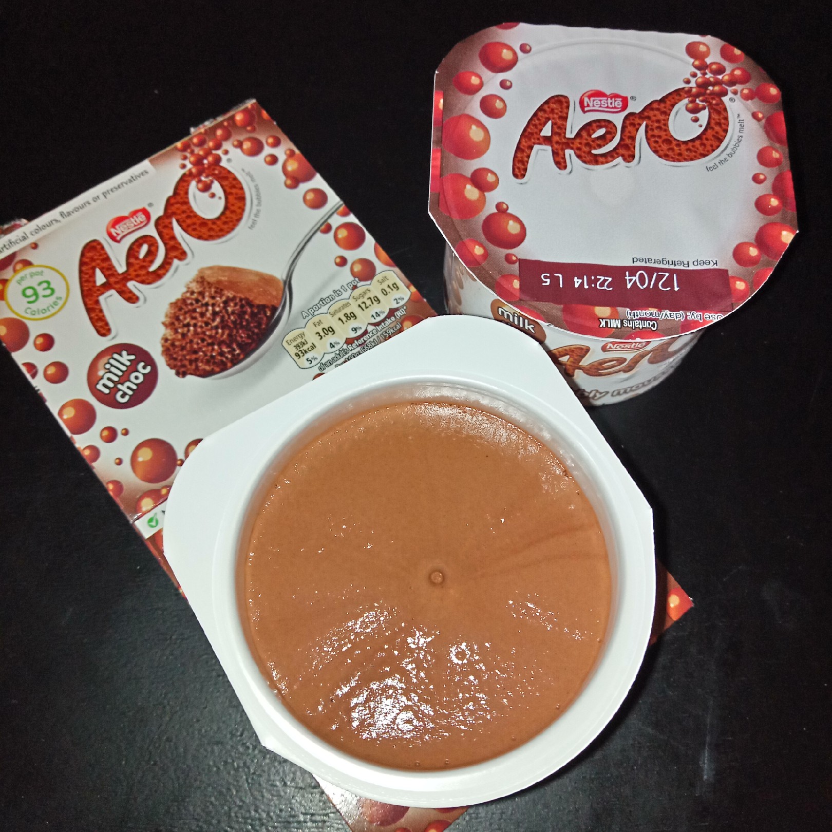 Supersupergirl's Food Reviews: Nestle Mint & Choc Aero bubbly mousse