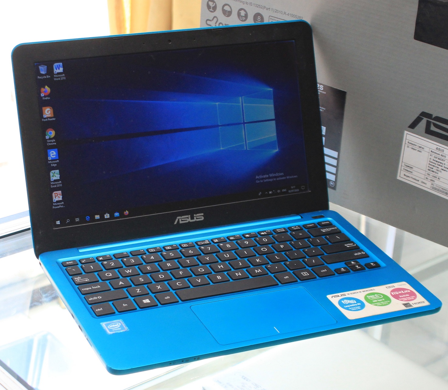 Jual Laptop ASUS E202S Celeron N3060 Fullset di Malang | Jual Beli ...