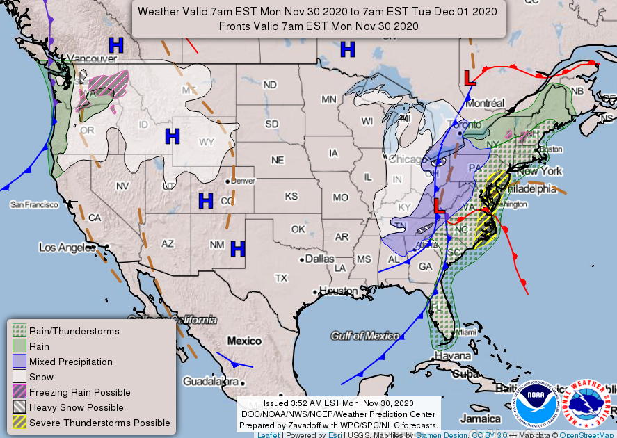 Daily Weather Newsletter