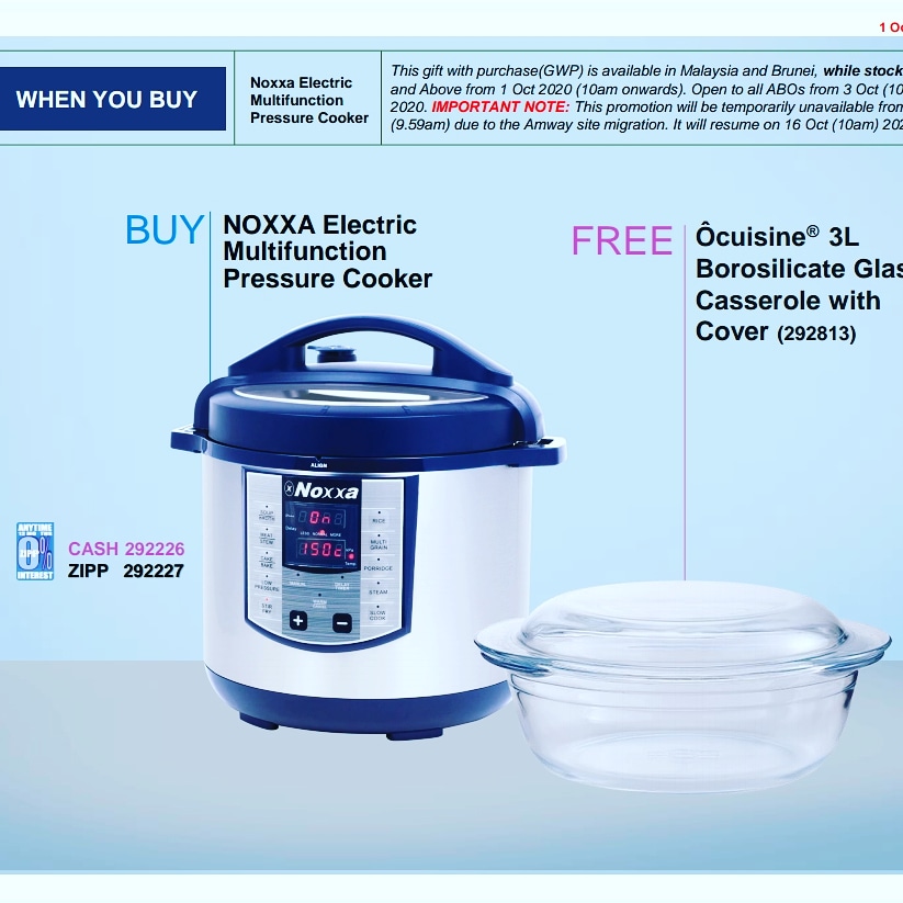 Dari Pena Seorang Wanita Bekerjaya & Berbisnes: Periuk Noxxa Percuma ...