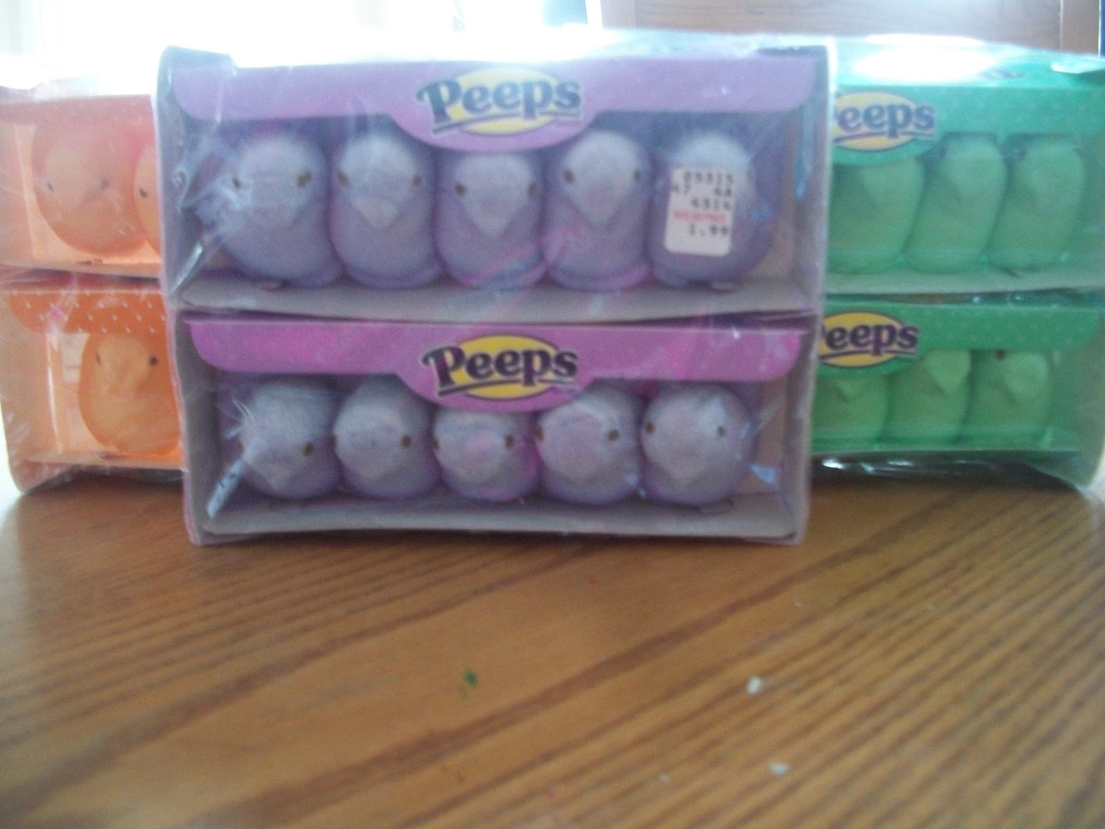 Pams Party & Practical Tips: Peep Wreath