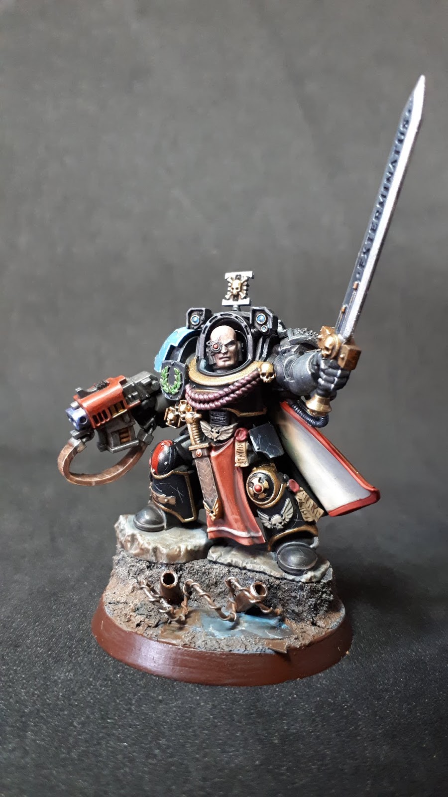 WarGameHobby: Deathwatch Captain in terminator armour