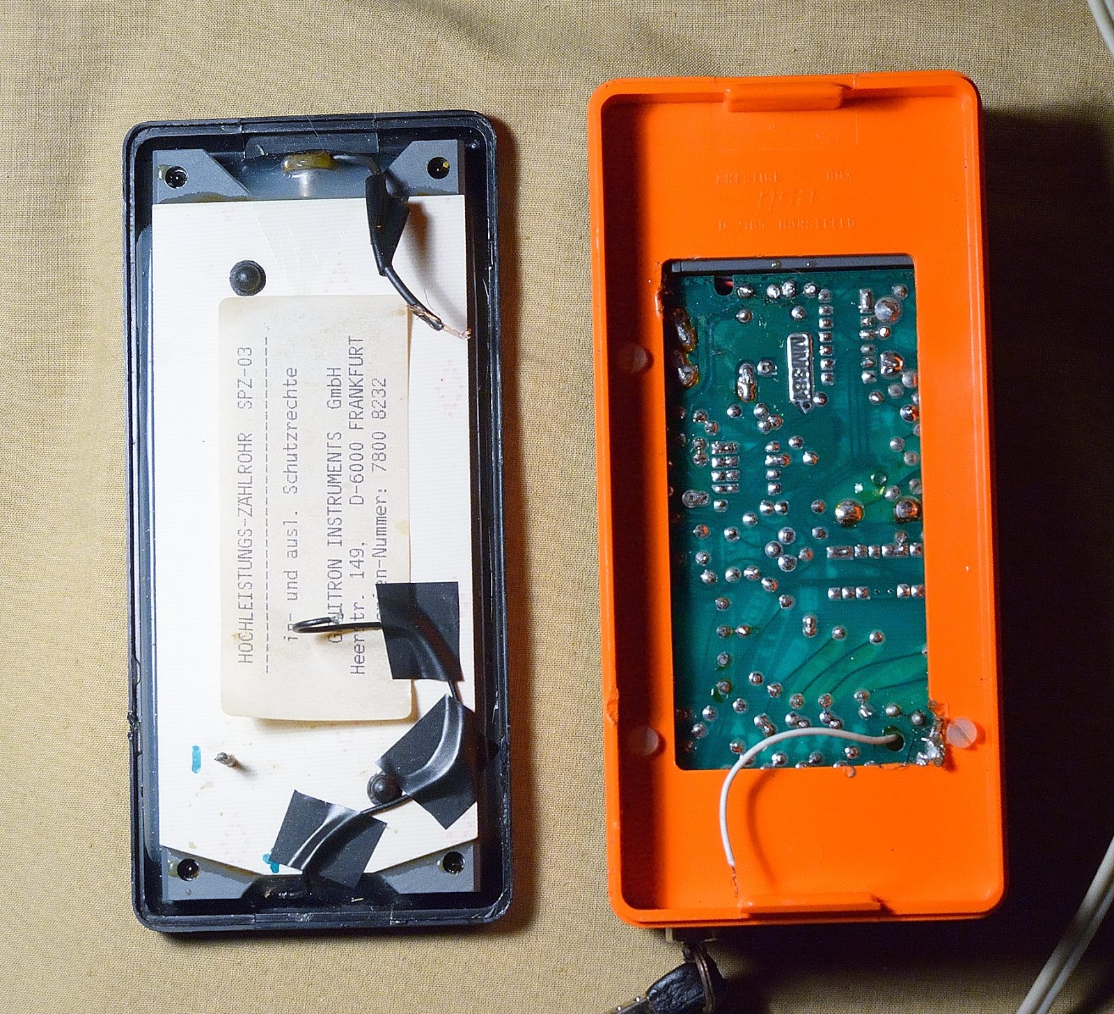 Promieniotwórczość wokół nas - fakty i mity: Dozymetr Genitron CX-3