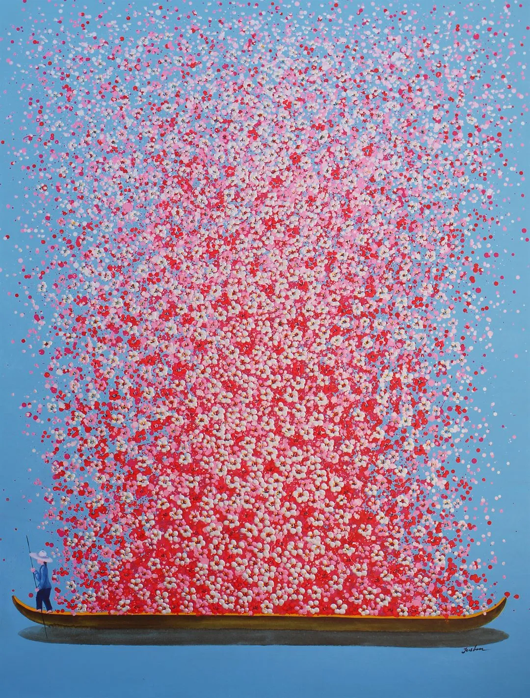 Je Shen, 1973 | Romantic Impressionist painter | Tutt'Art@