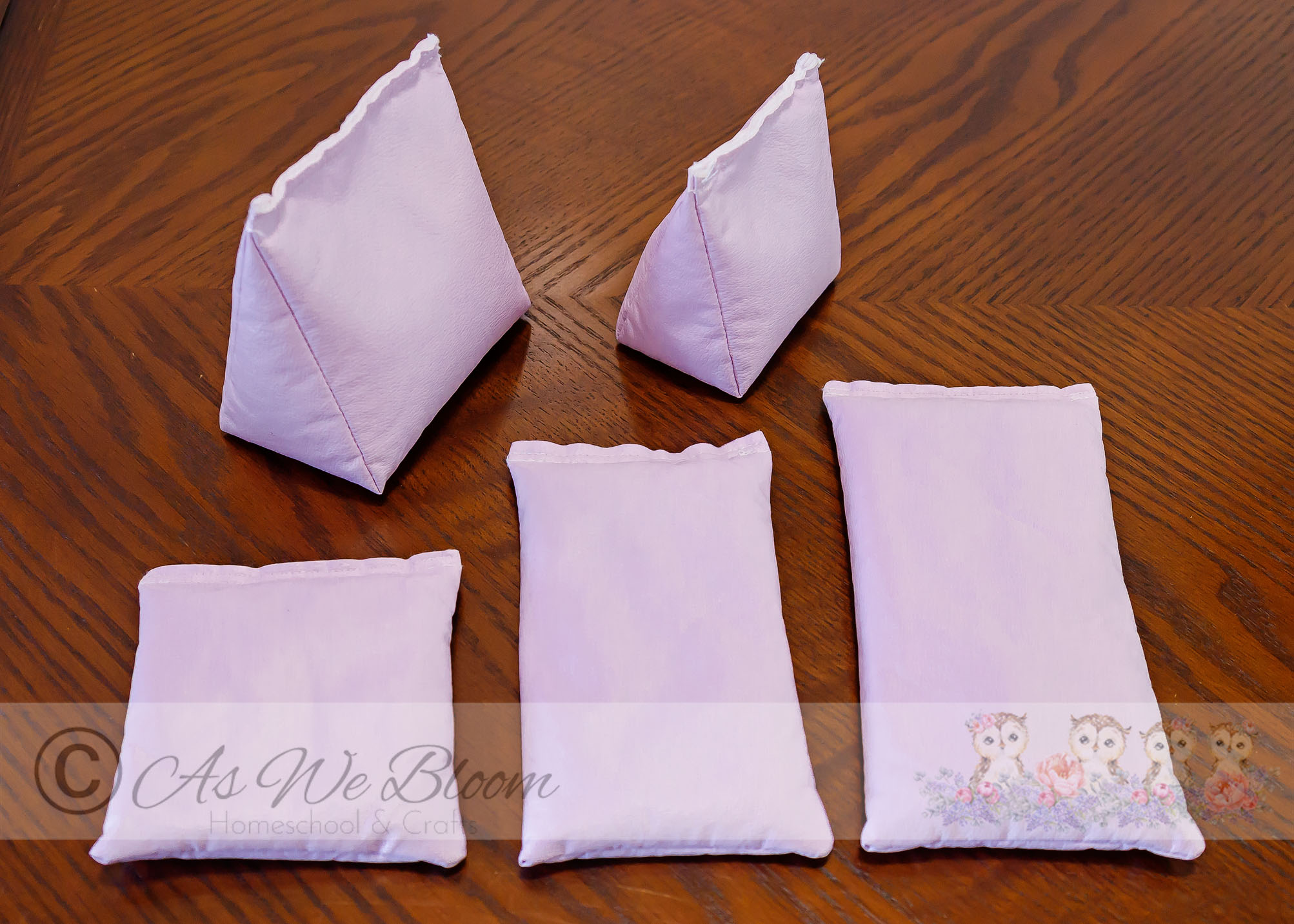 As We Bloom: Free Schroth Bean Bags Pattern