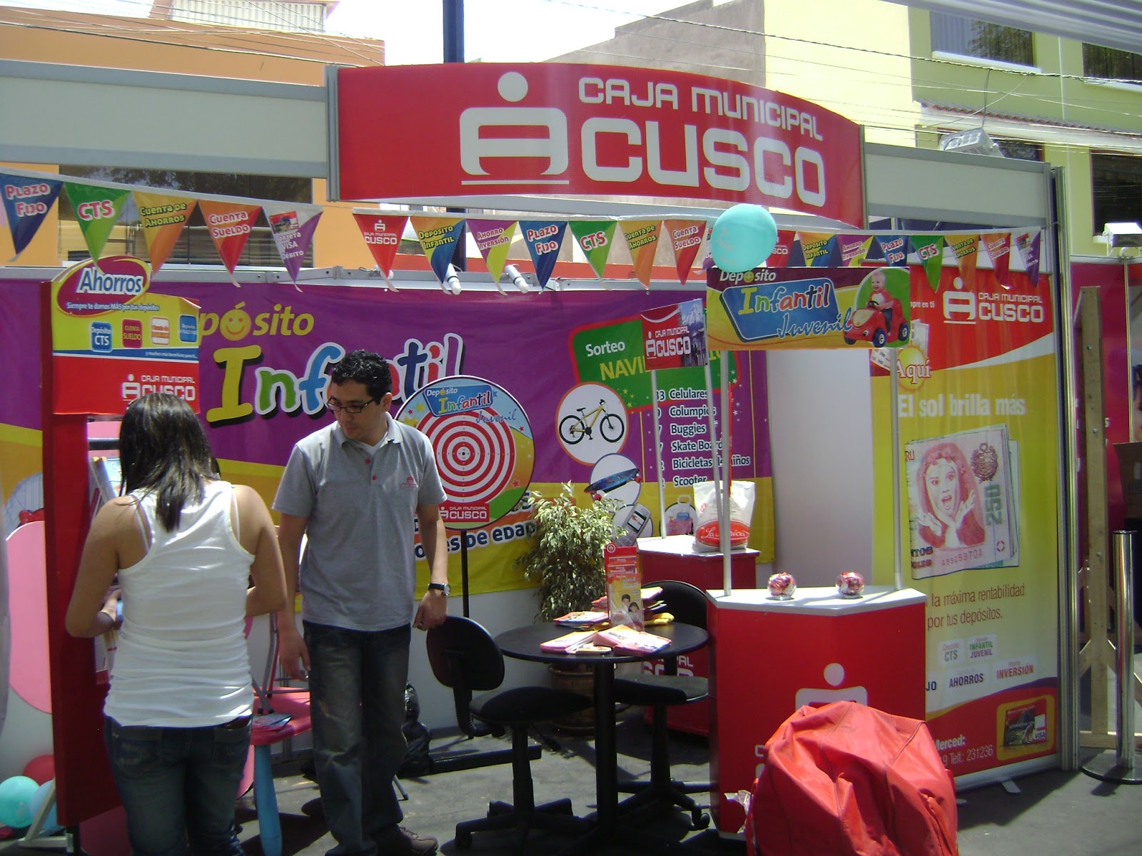 GCS: DISEÑO Y ARMADO DE STANDS