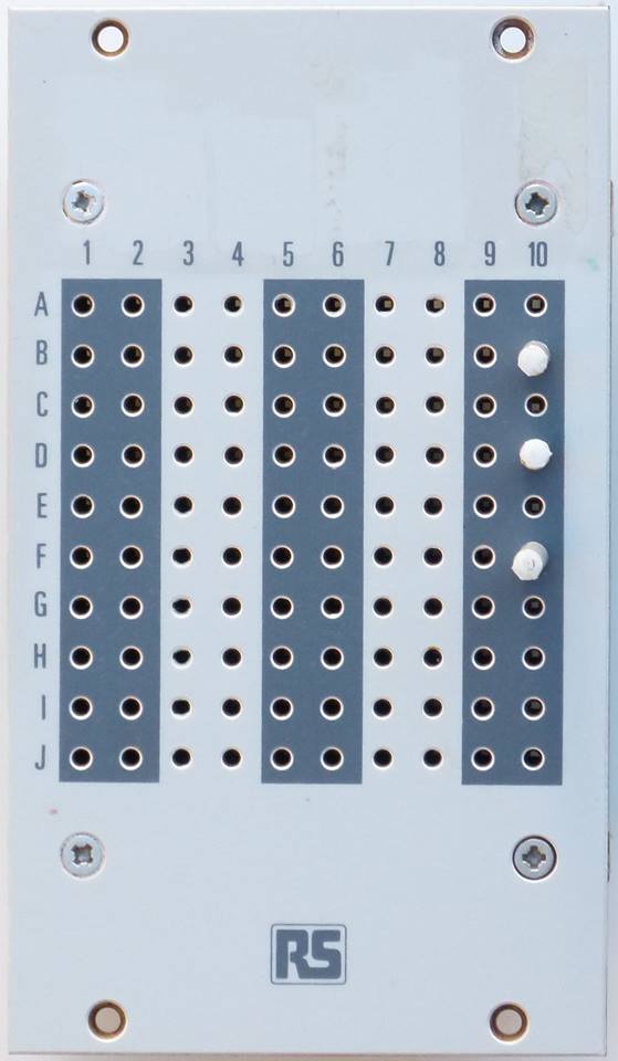 Sealectro Programming Devices: RS Components 10x10 Matrix and Shorting ...