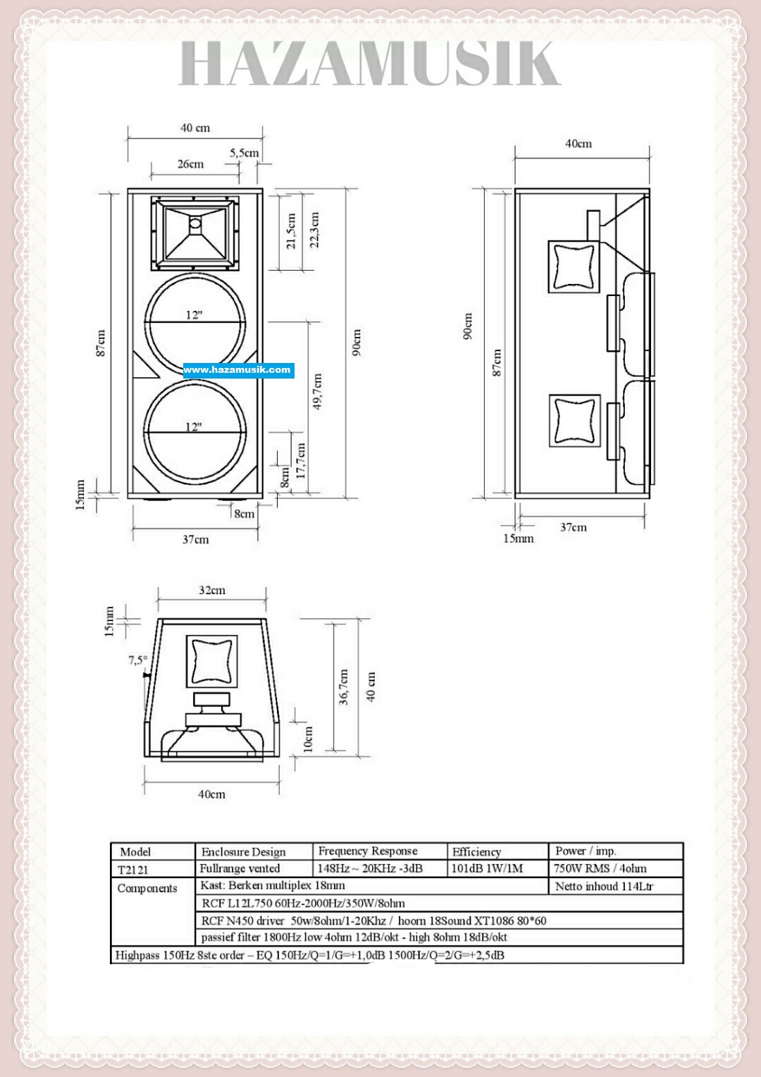 Skema Box Dynacord 12 Inch - Skema Box Speaker 15 Inch 2 Way Horn ...