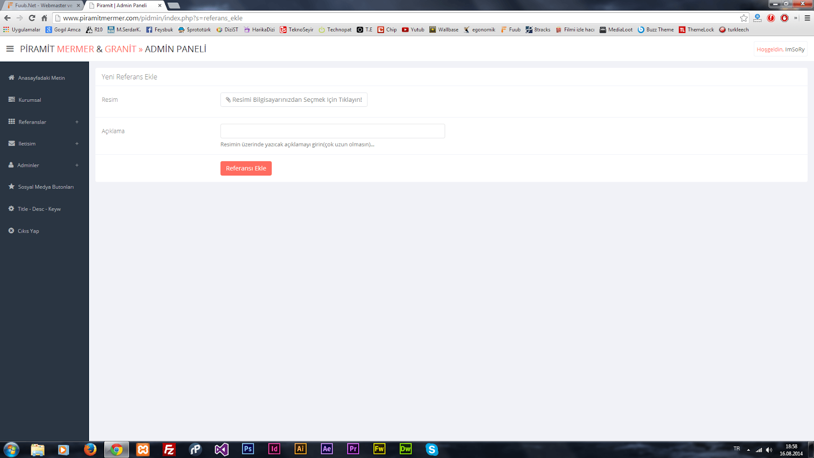 PHP Admin Panelli Kurumsal Firma Scripti | PHP Scriptler, ASP Scriptler, Ücretsiz Scriptler ...