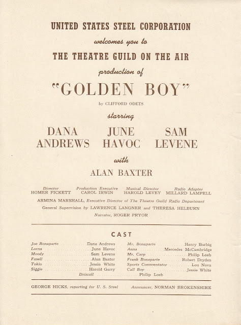 Official Sam Levene Blog