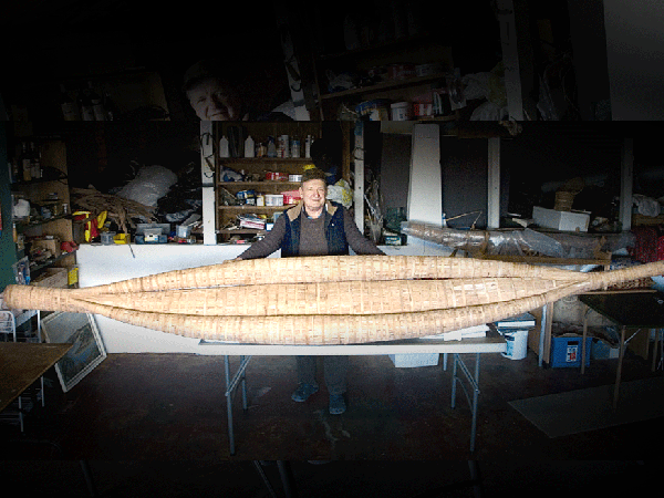 Rex Greeno: Presentation: Tasmanian Bark Canoes