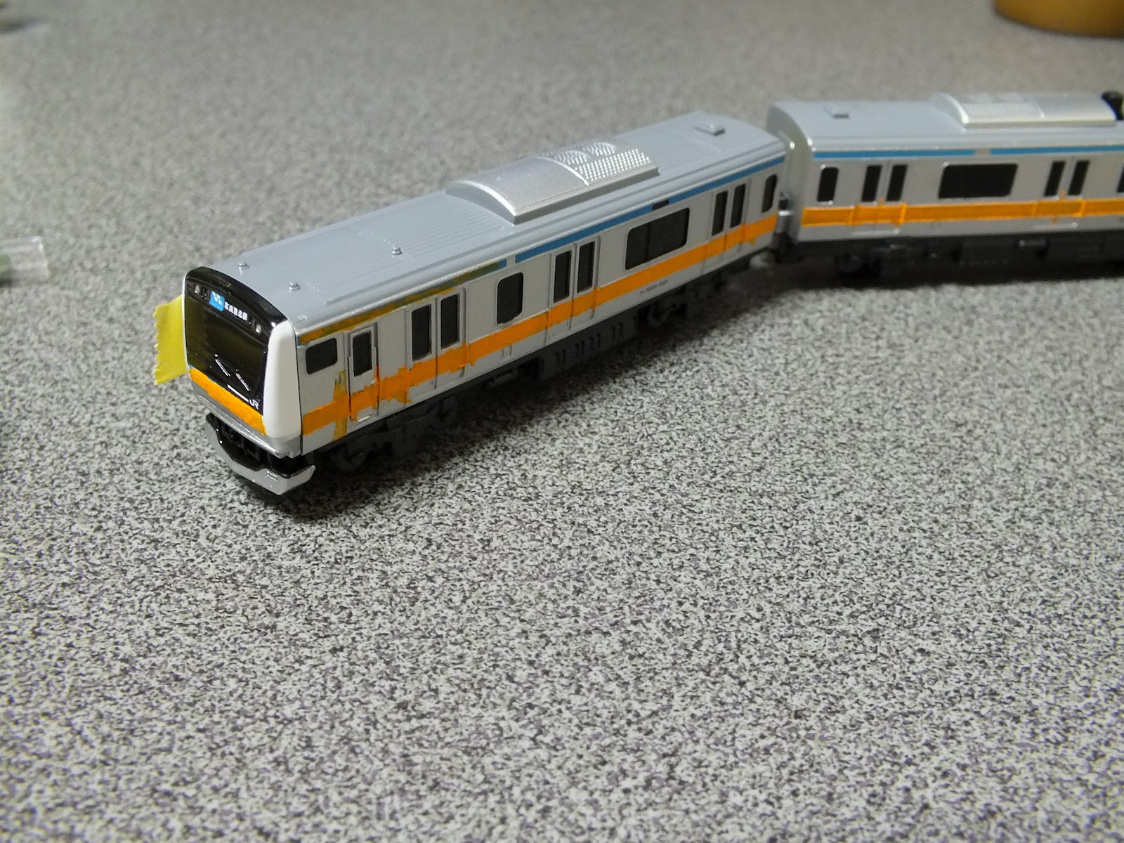 まーくんの電車な日和: 【プラレールアドバンス】AS-11 E233系 中央線化改造