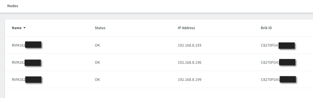 Rubrik : Reset a Brik to Factory Defaults