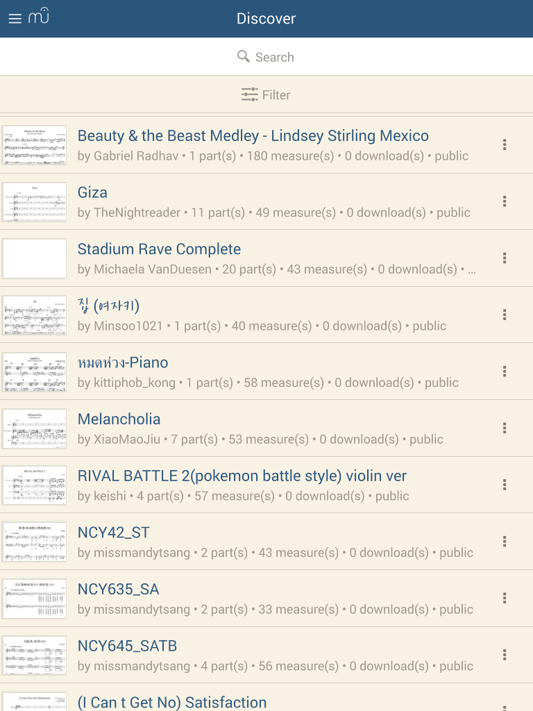 Digitális tanulás: Kotta használat tableten