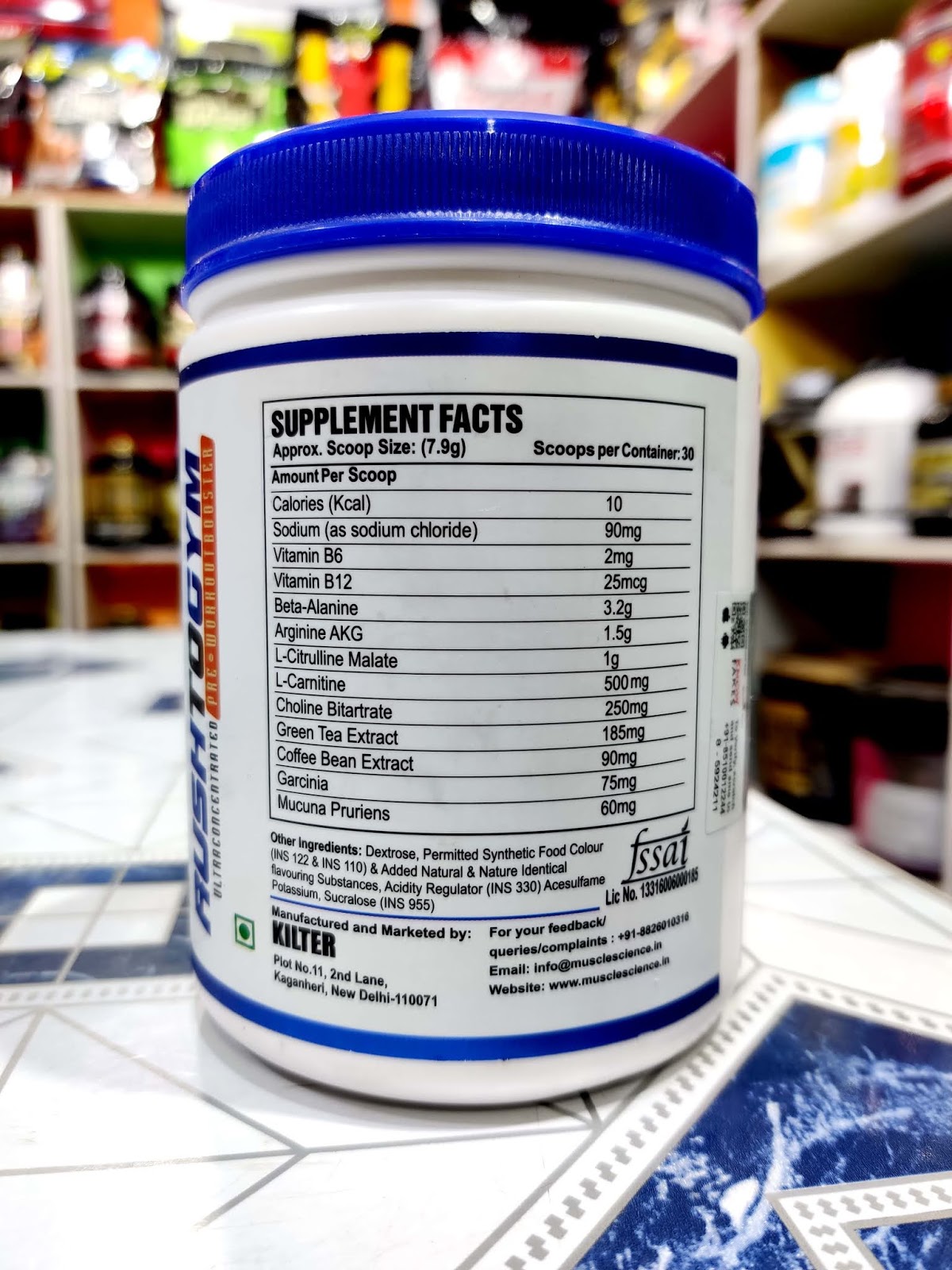 Muscle Science C6 Explode Pre-Workout (30 Servings) - NCRFS