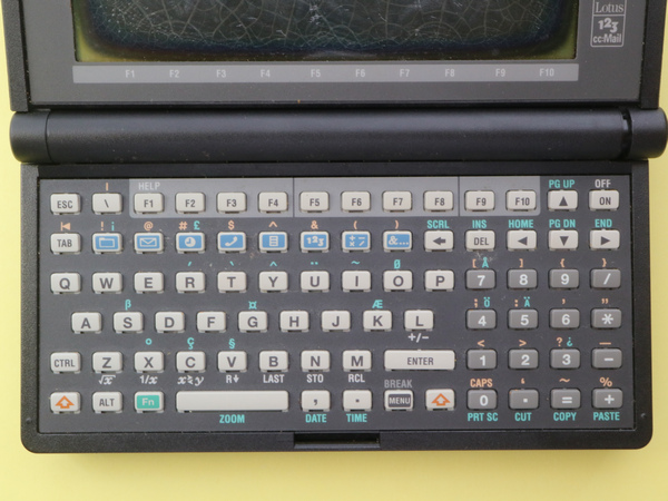 BugWorkShop - 甲蟲工作室: HP（惠普）100LX 掌上電腦（Palmtop PC） - 介紹（一）