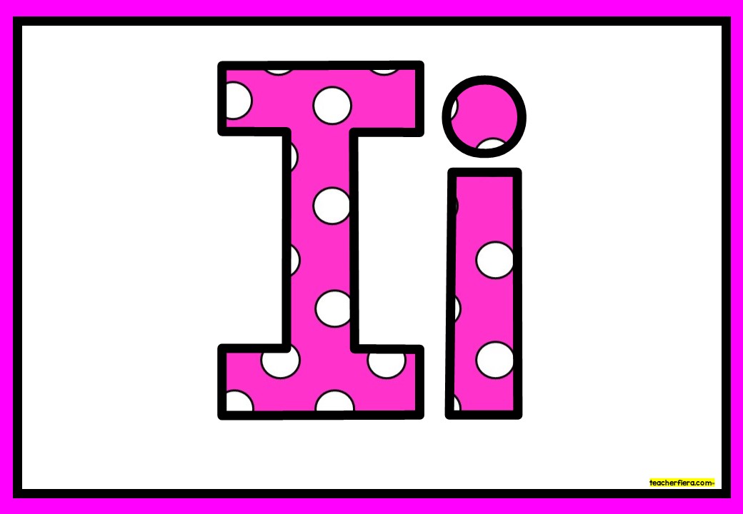 teacherfiera.com: POLKA DOTS ALPHABET