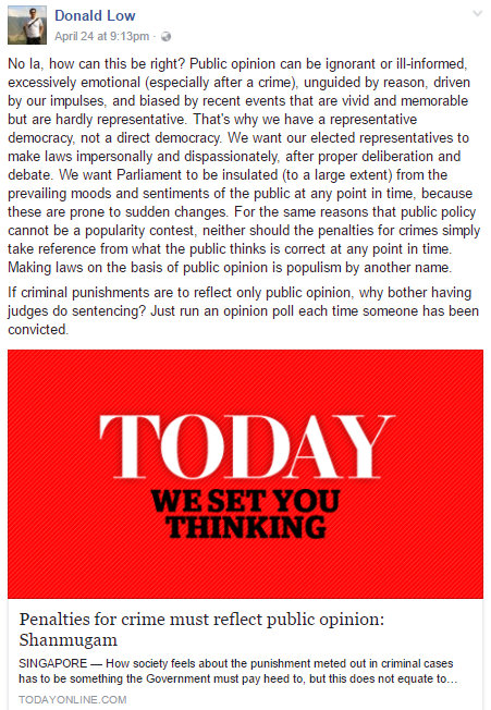 If Only Singaporeans Stopped to Think: K. Shanmugam rebukes academic ...