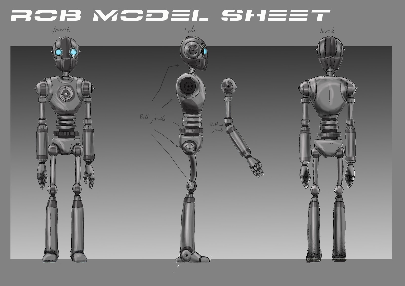 The Divided: Rob Development and Model Sheet