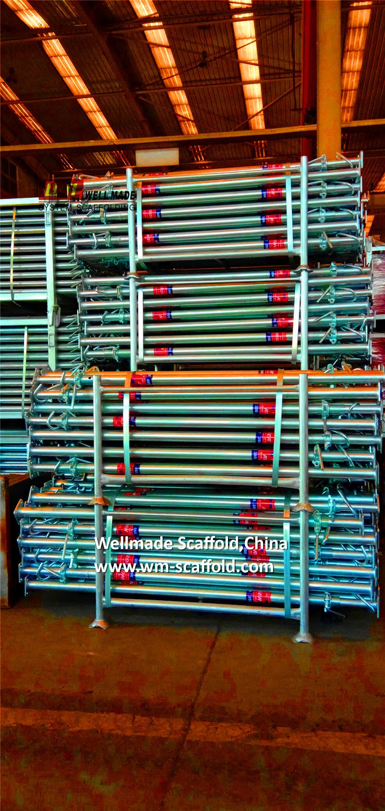 Galvanized Steel Props to Europe - Scaffolding Shoring Jacks Heavy Duty ...