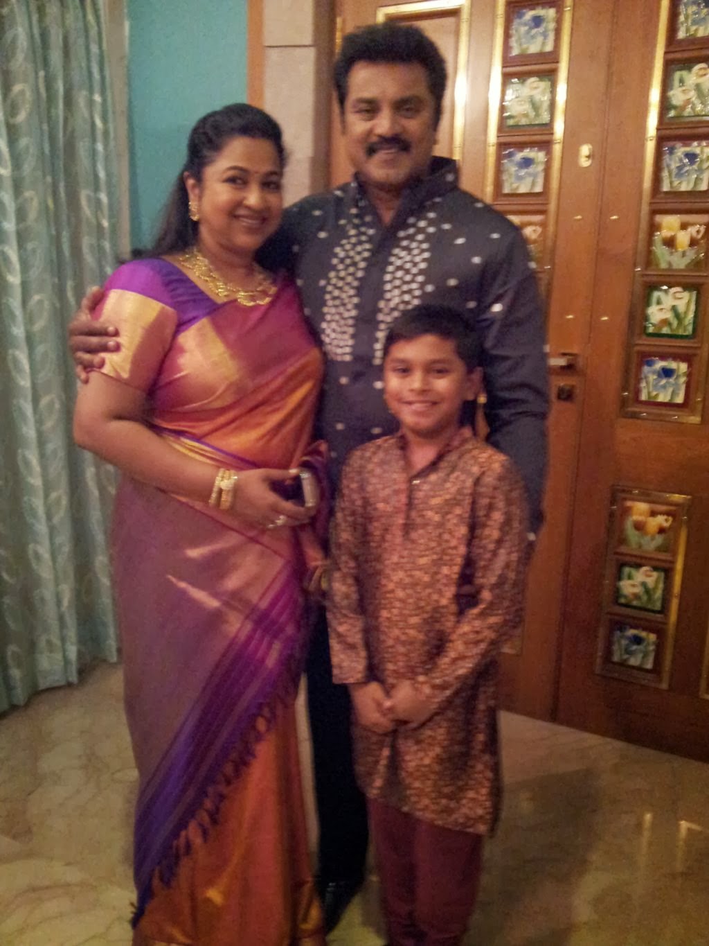 South Indian Actress Radhika Sarathkumar Kids (Children) Daughter ...