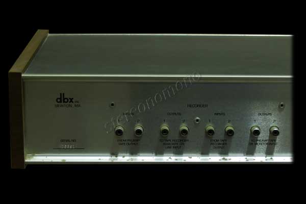 stereonomono - audio Hi Fi Compendium - 14 years on-line: dbx Dynamic ...