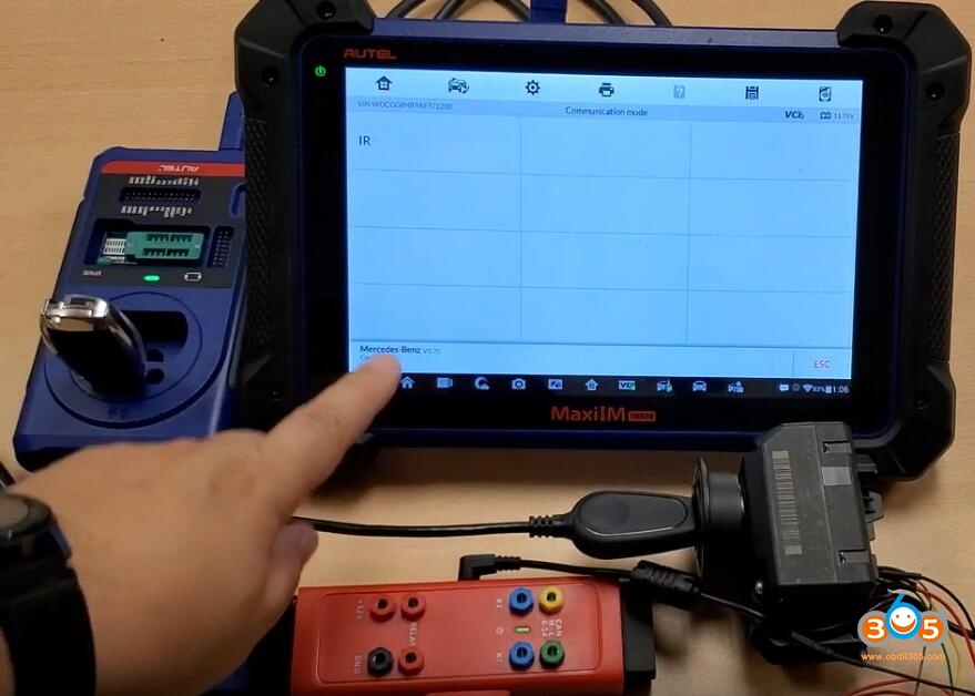 Autel IM608 Program W172 All Keys Lost in 7 mins | Car Key Programmer Blog