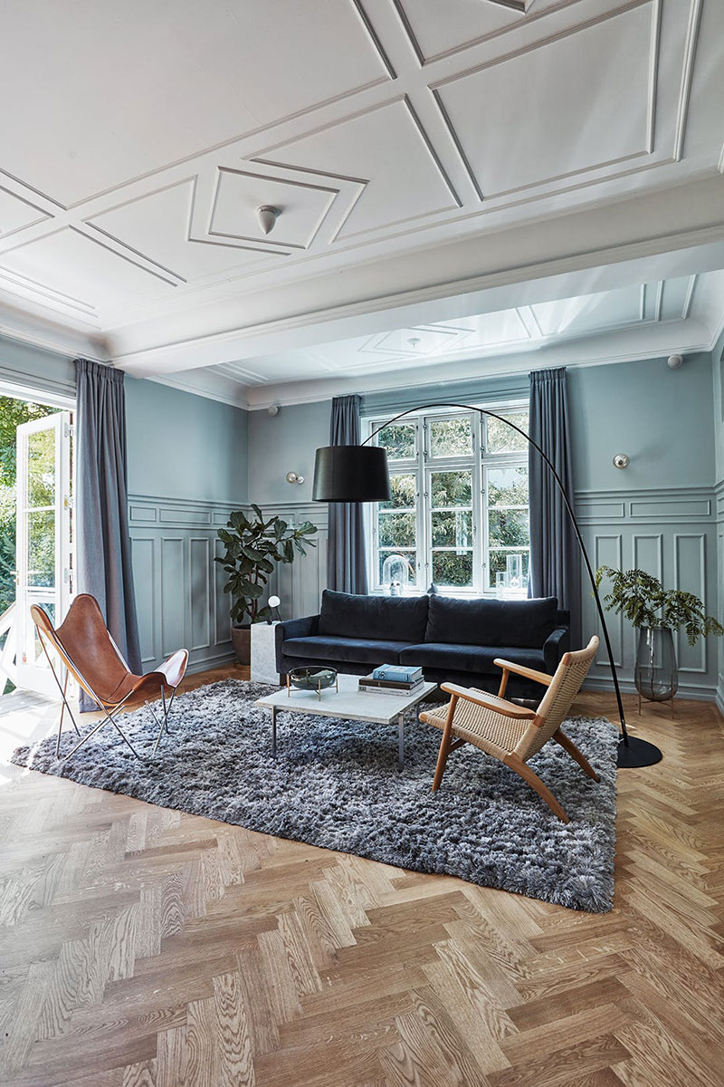 Stylish house in suburbs of Copenhagen