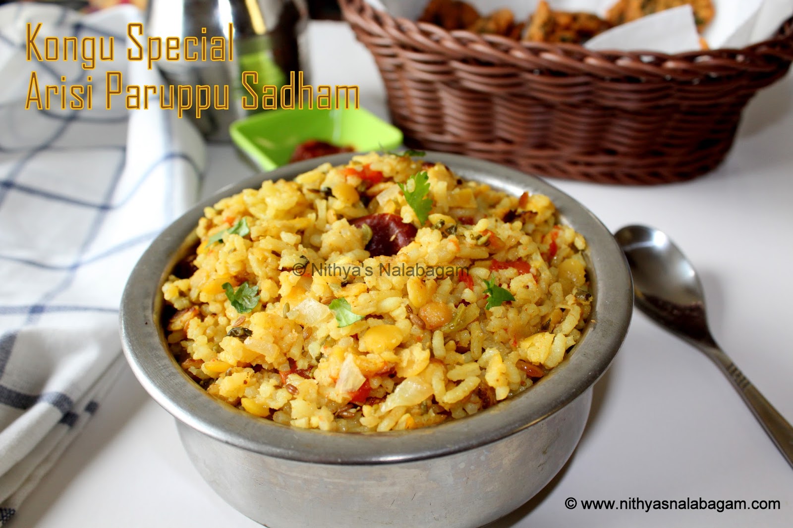 Arisi Paruppu Sadam |Nithya's Nalabagam