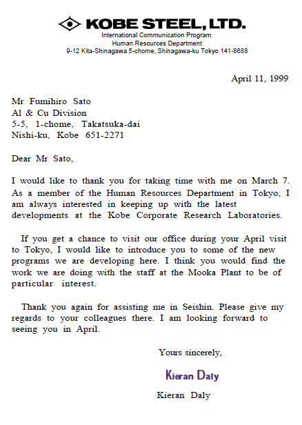 Part of Business Letter & The Styles of Business Letters ~ Dina Dwi Santia