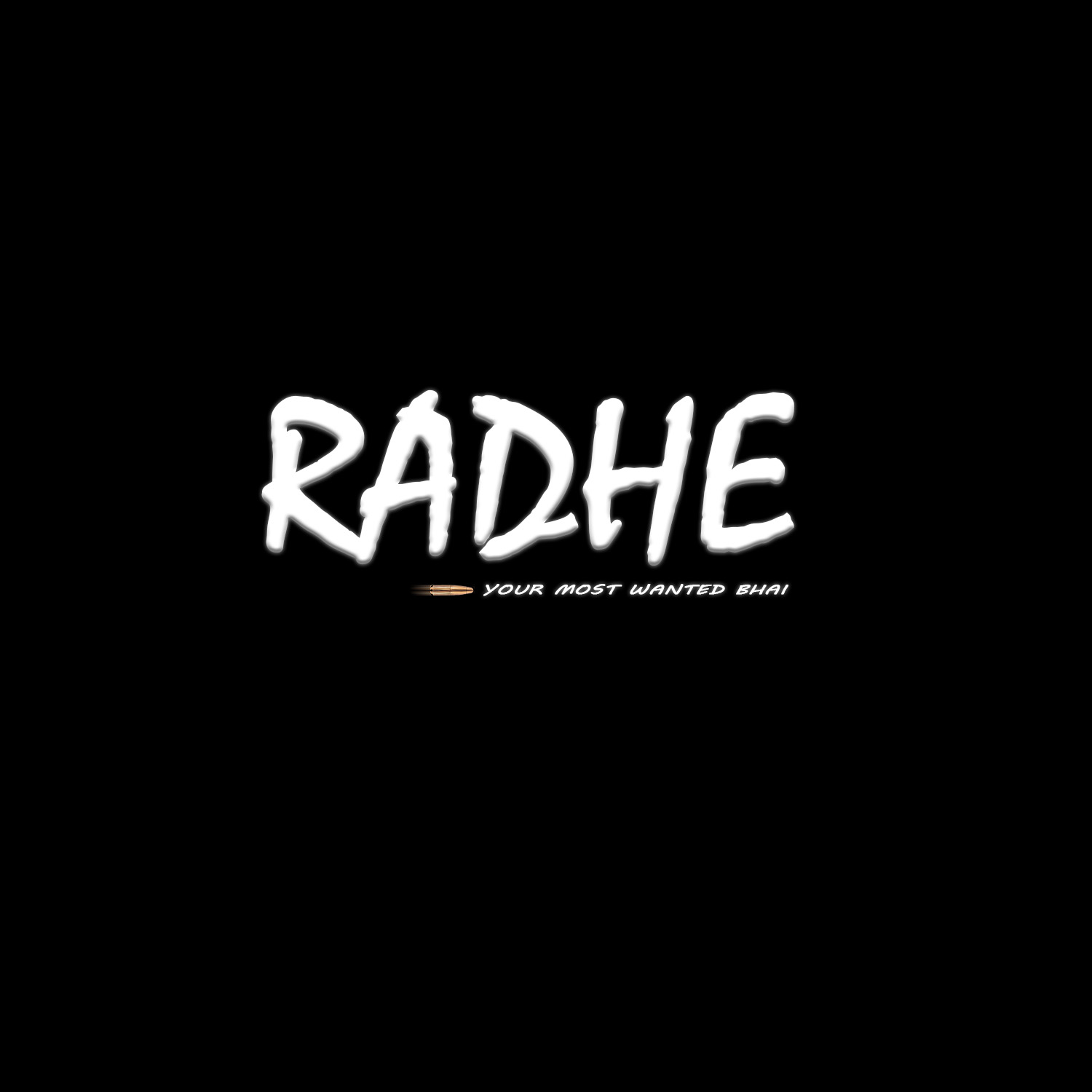 Radhe Movie Text PNG Free Stock For Editing [ Download ]