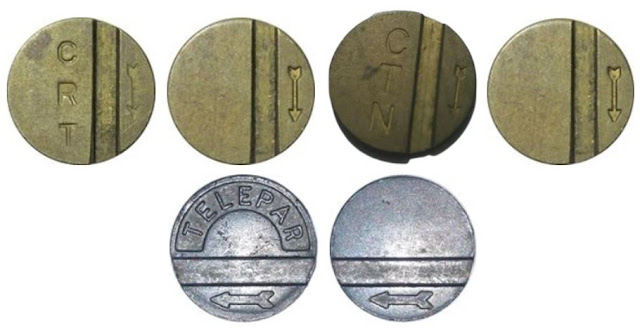 Fichas telefônicas do Sistema Telebrás e suas Teles Estaduais