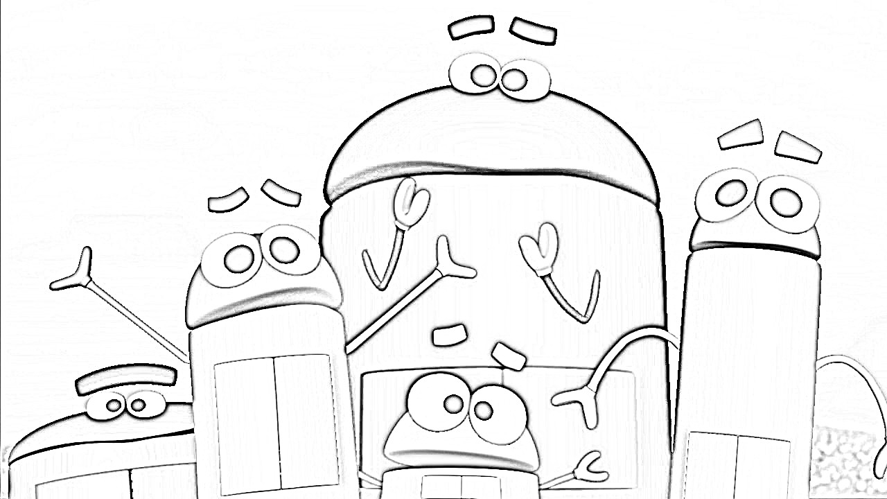10 Coloring Pages for Ask the StoryBots