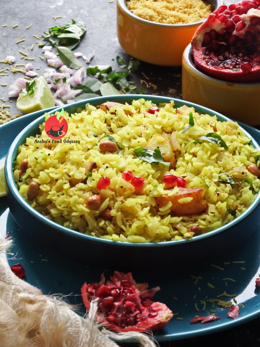 Maharashtrian Kanda Batata Poha Recipe