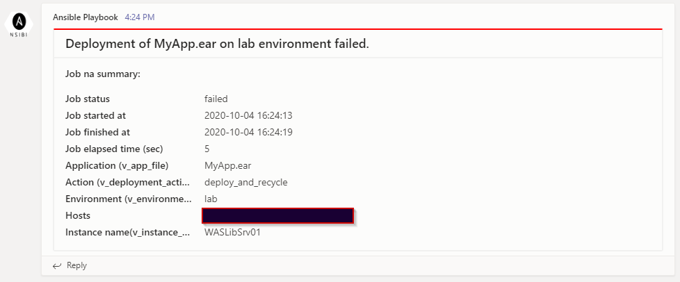 Sysgenius E Log How To Write A Custom Ansible Callback Plugin To Post To Ms Teams Using Jinja2