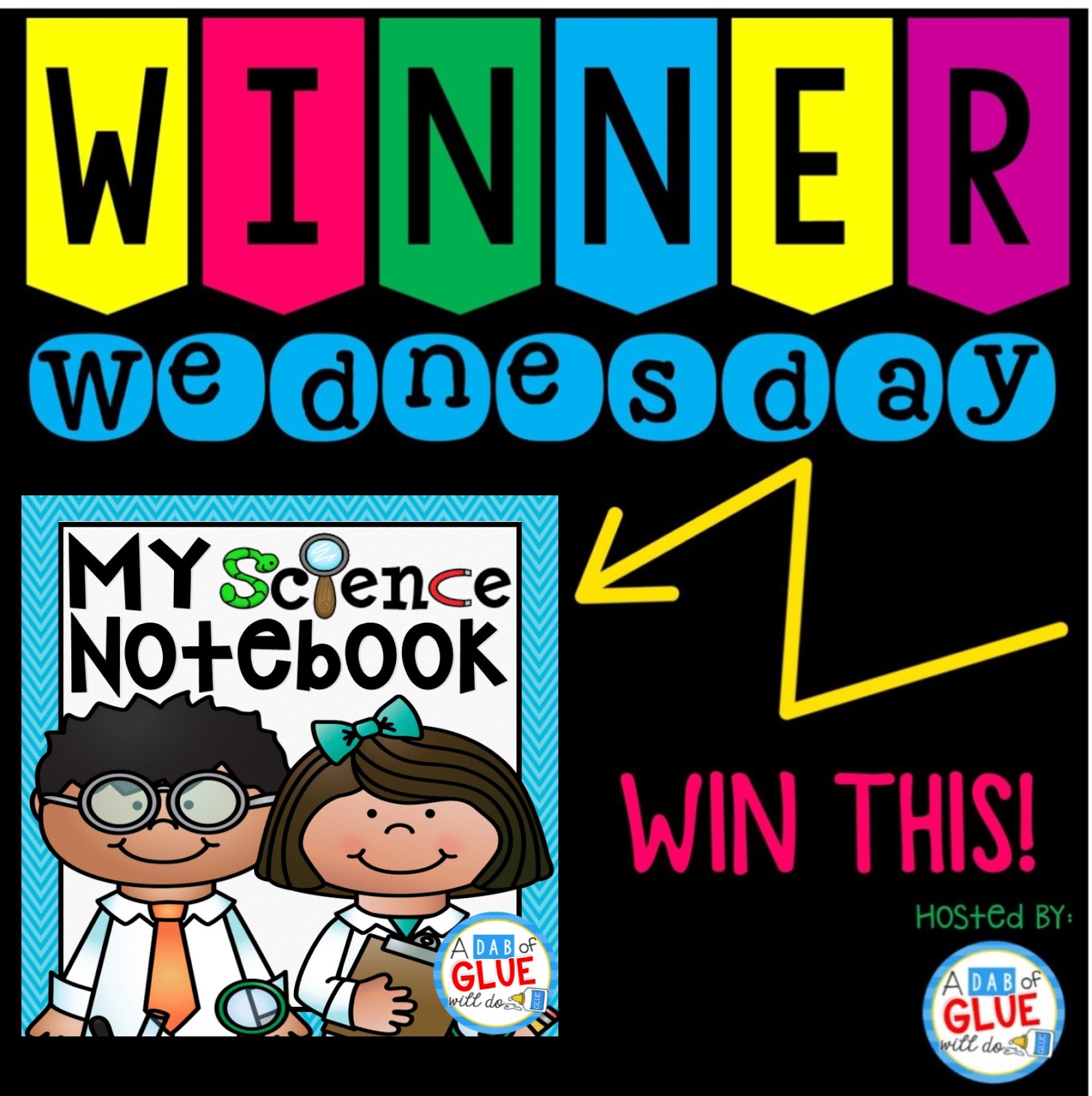 A Dab of Glue Will Do: Winner Wednesday: Interactive Science Notebook