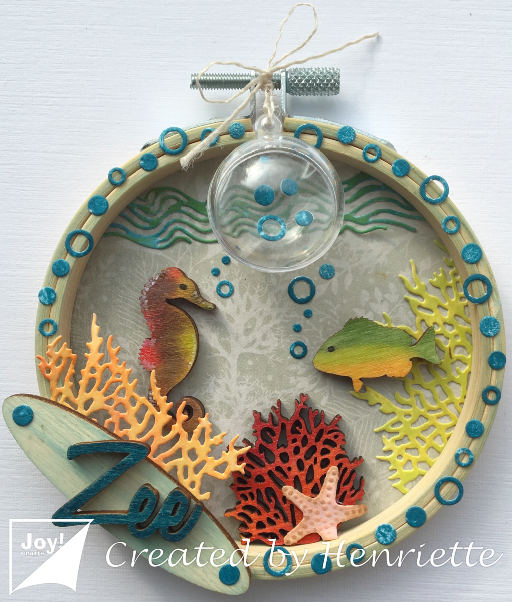 Created by Henriëtte: Borduurring met zee-thema