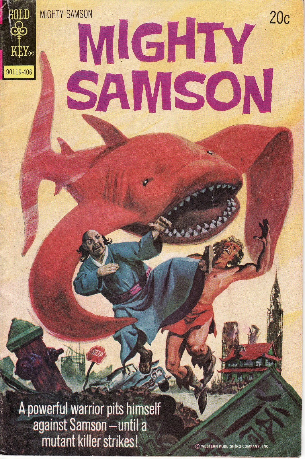 MONSTER BRAINS: Mighty Samson! Comics
