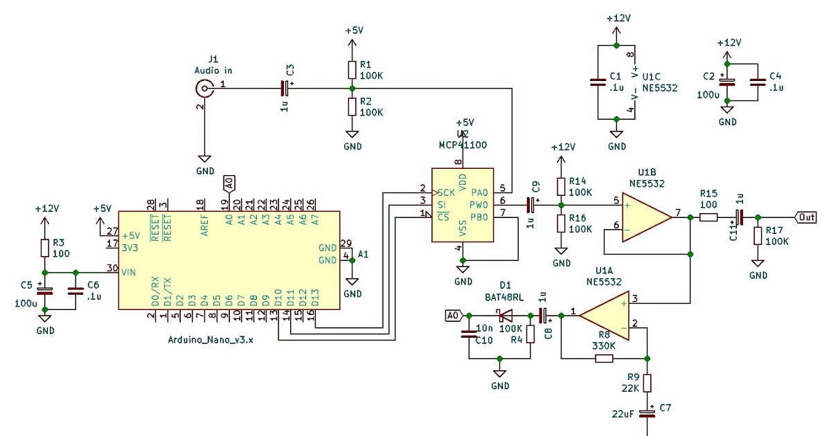 Doz' Blog: Arduino Audio Compressor.